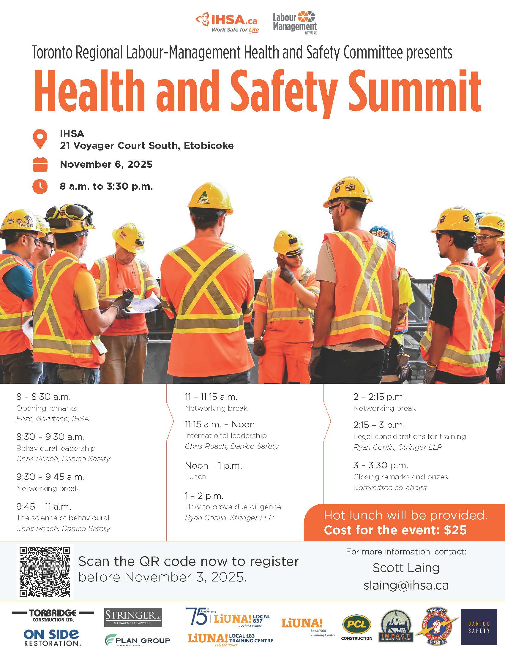IHSA Health & Safety Summit - IUEC Local 50